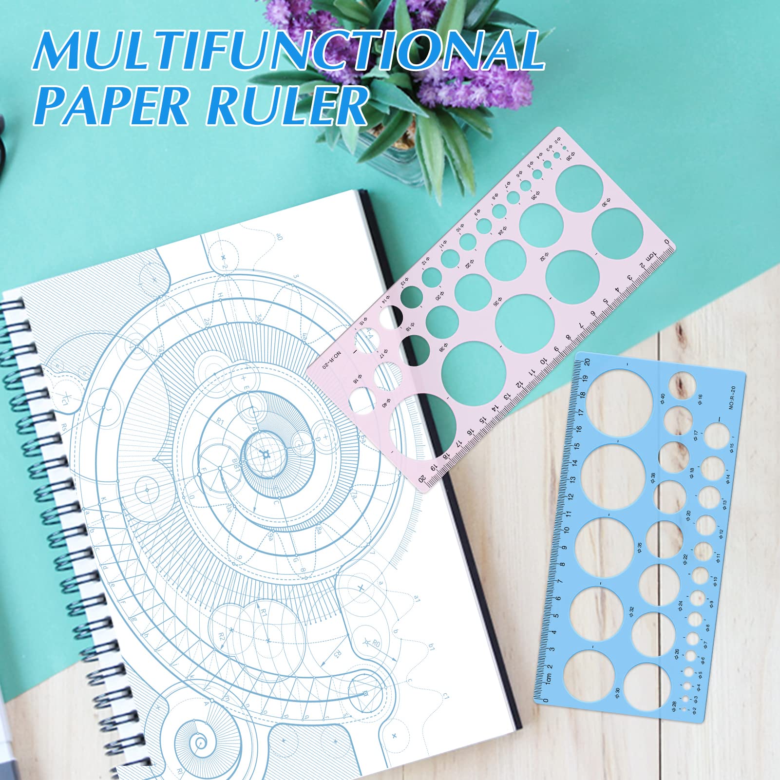 Nipple Rulers for Flange Sizing Measurement Tool, Breast Pump Size Flange Size Measure for Nipples, Breast Pump Sizing Tool - New Mothers Musthaves