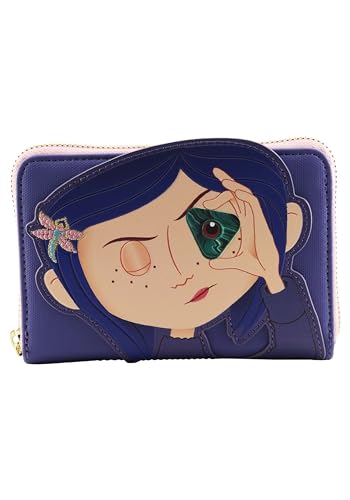 Loungefly Laika Coraline Stars Cosplay Zip Wallet Standard