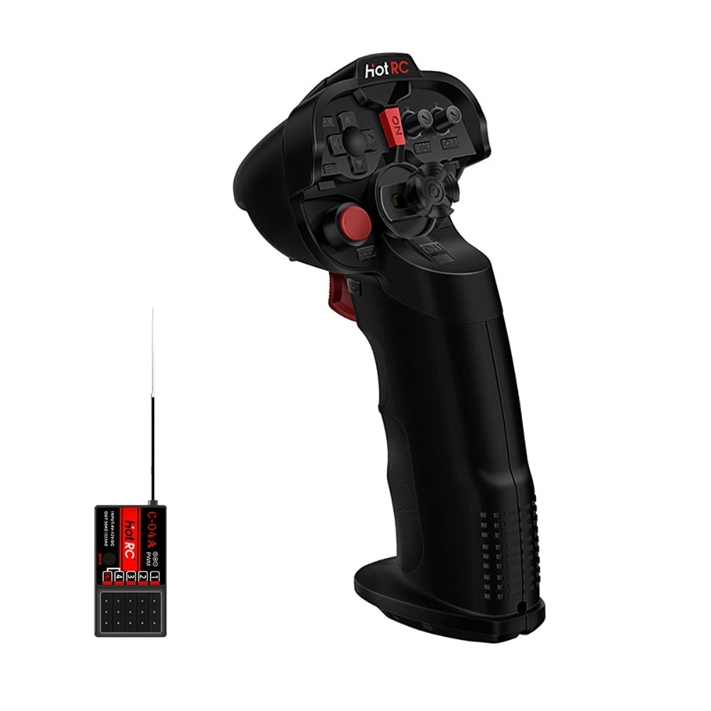 HOT DS-4A RC one-Hand Remote Control Pull net Boat Climbing car 2-Way Aircraft with Constant Speed Mixing Control Locking Gun Control