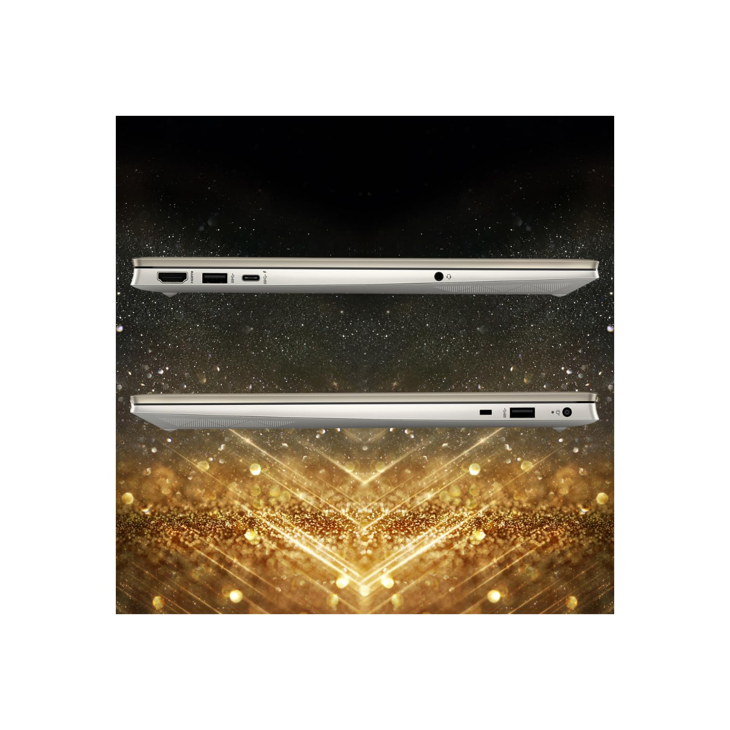 HP Pavilion 15t Laptop, 15.6" FHD Touchscreen, Intel Core i7-1355U Processor, 32GB RAM, 1TB SSD, Webcam, Backlit Keyboard, FP Reader, HDMI, Wi-Fi 6, Windows 11 Home, Warm Gold