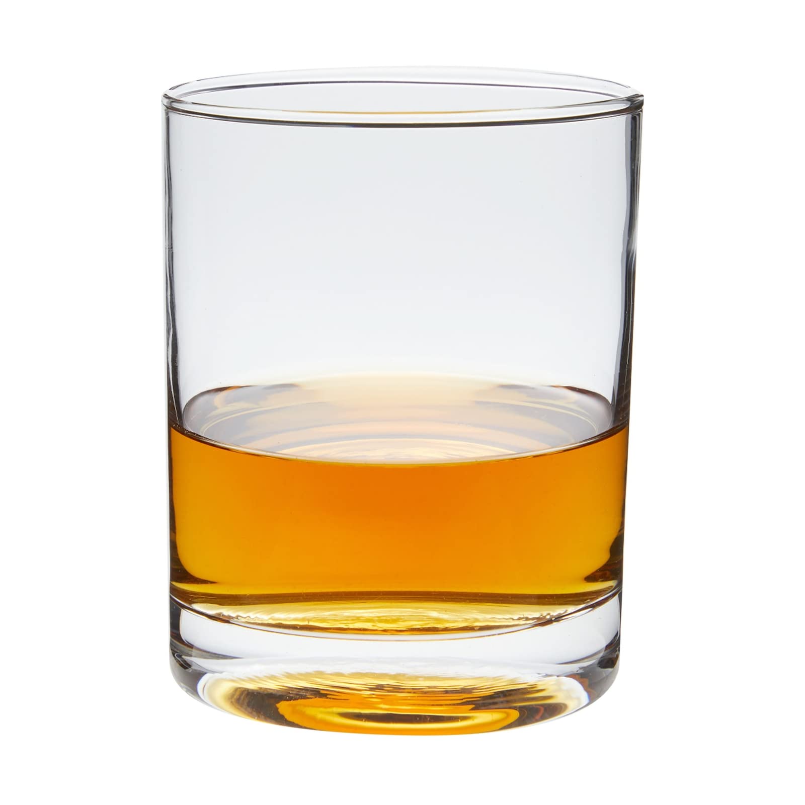 Juvale 12oz Whiskey Glasses, Set of 8 Double Old Fashioned Glass for Scotch, Bourbon, Cocktails