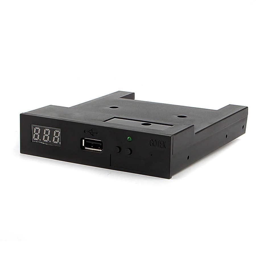 QDLZLG 1.44MB Capacity Floppy Disk Drive USB Emulator Simulation with CD Driver for Musical Electronic Keyboad