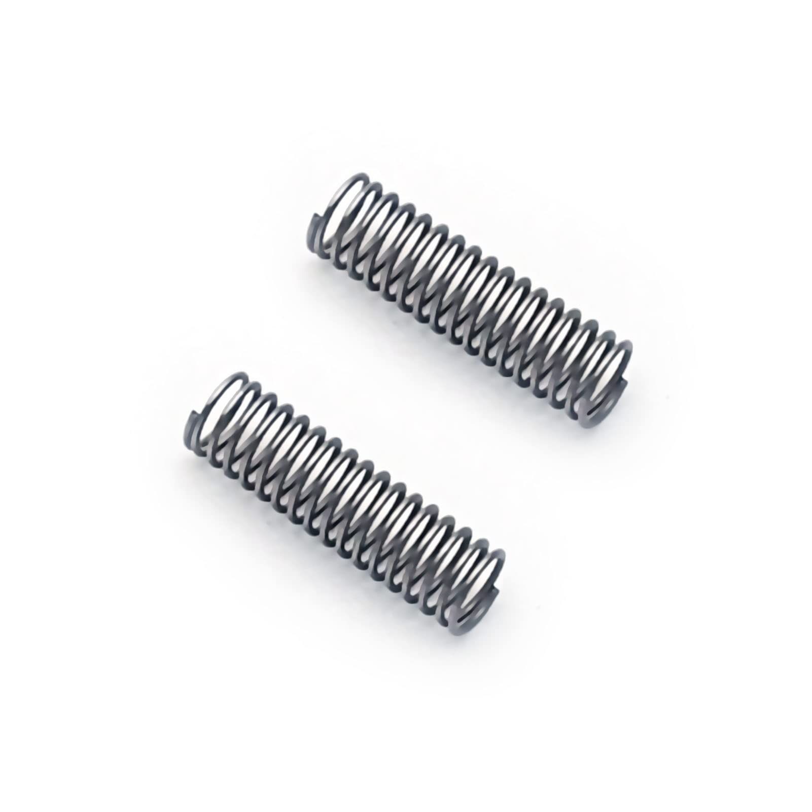 New for New 3DS XL Shoulder LR Button Spring Pack 2 Replacement, for Nintendo New3DS 3DSXL LL New3DSXL Handheld Game Console, Left and Right L R Key Buttons Springs A Pair Repair Spare Parts
