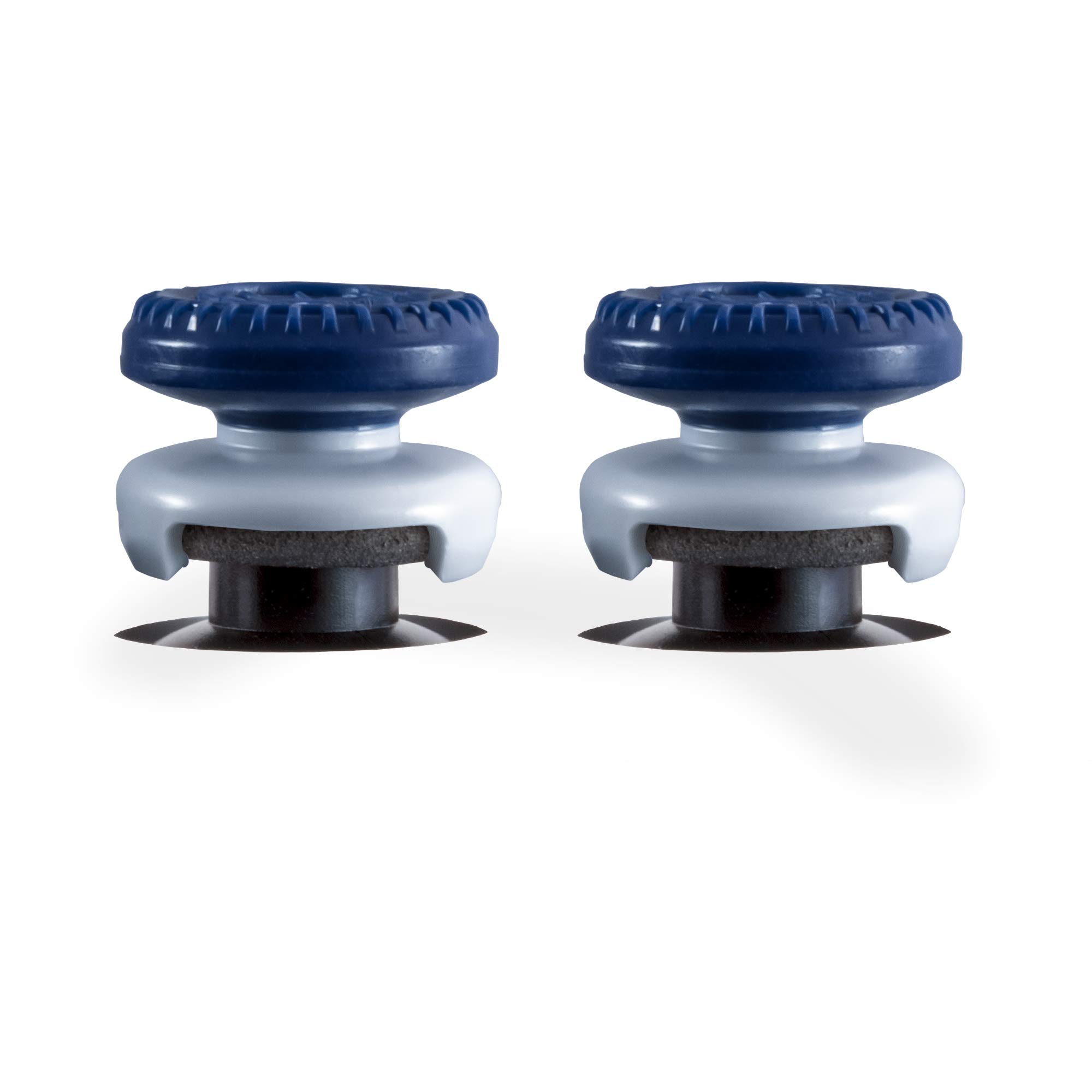 KontrolFreek Call of Duty: Warzone Performance Thumbsticks for Xbox One and Xbox Series X | 2 High-Rise, Hybrid| Blue/Gray
