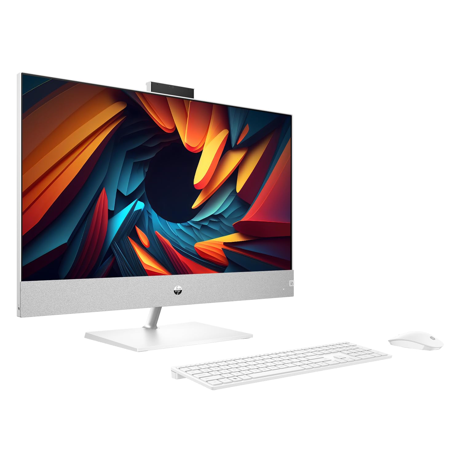 HP Pavilion 27 Business All-in-One Desktop, 27" FHD Touchscreen, Intel Core i7-13700T, NVIDIA RTX 3050, 4GB RAM, 3TB SSD, Webcam, HDMI, Wireless K&M, Wi-Fi 6, Windows 11 Pro