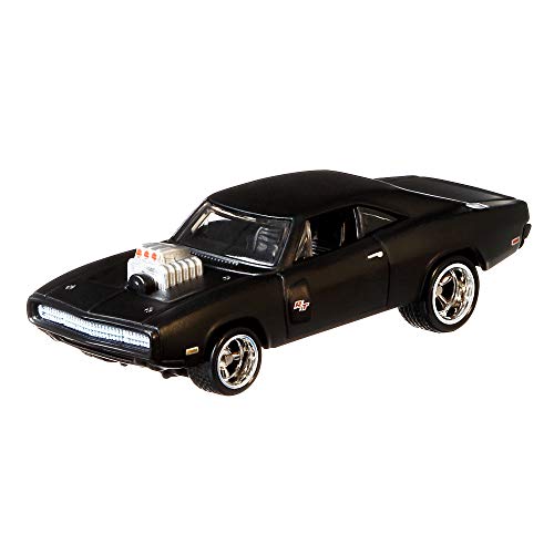 Hot Wheels Fast & Furious: Full Force Re-Release 5 Premium All-Metal Castings Real Riders Wheels in Original Packaging in One Exclusive Bundle Box [Amazon Exclusive]