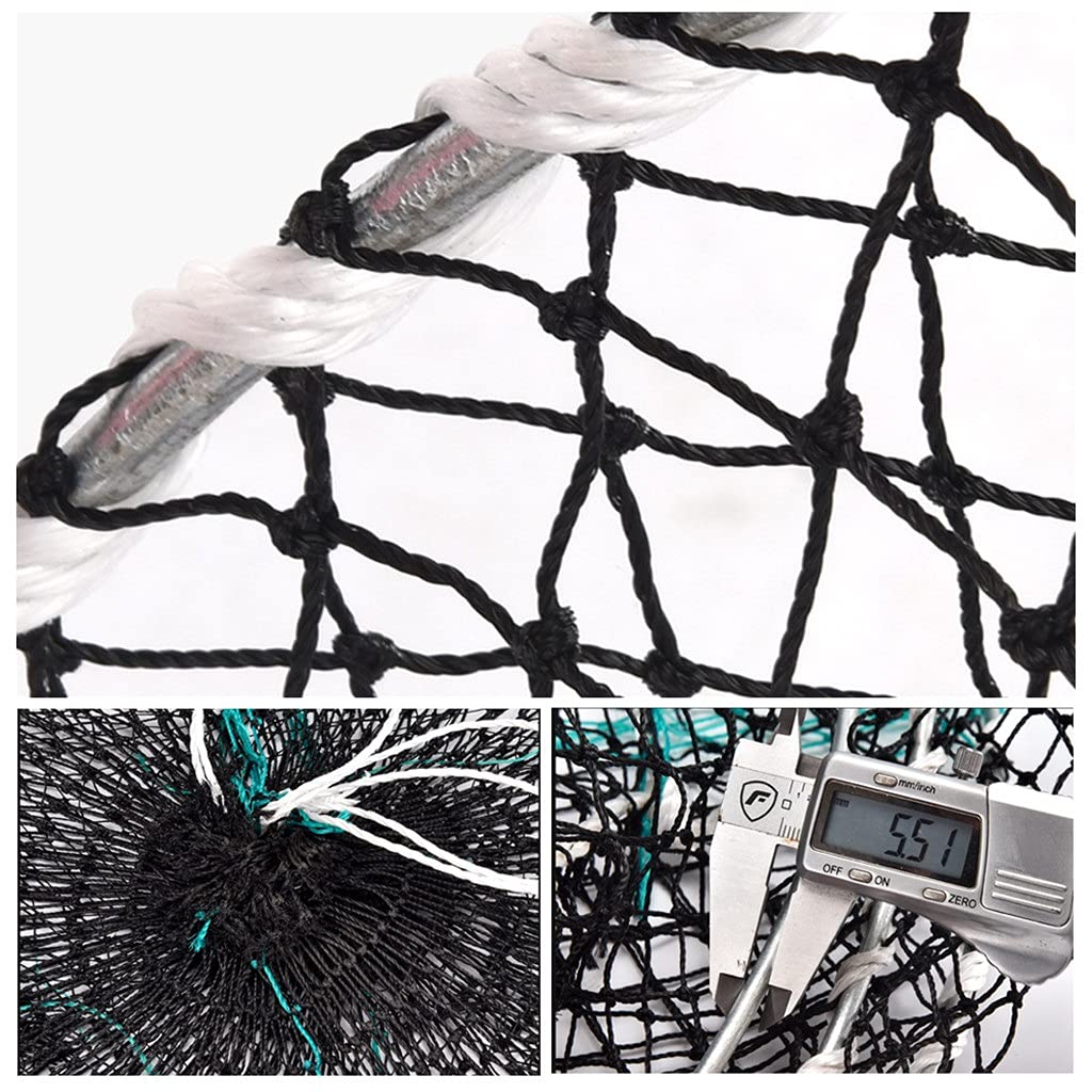 LDCHNH Fishing Cast Crab Trap Network Cages Shrimp Nylon Automatic Fishing Cage Foldable Net Accessories