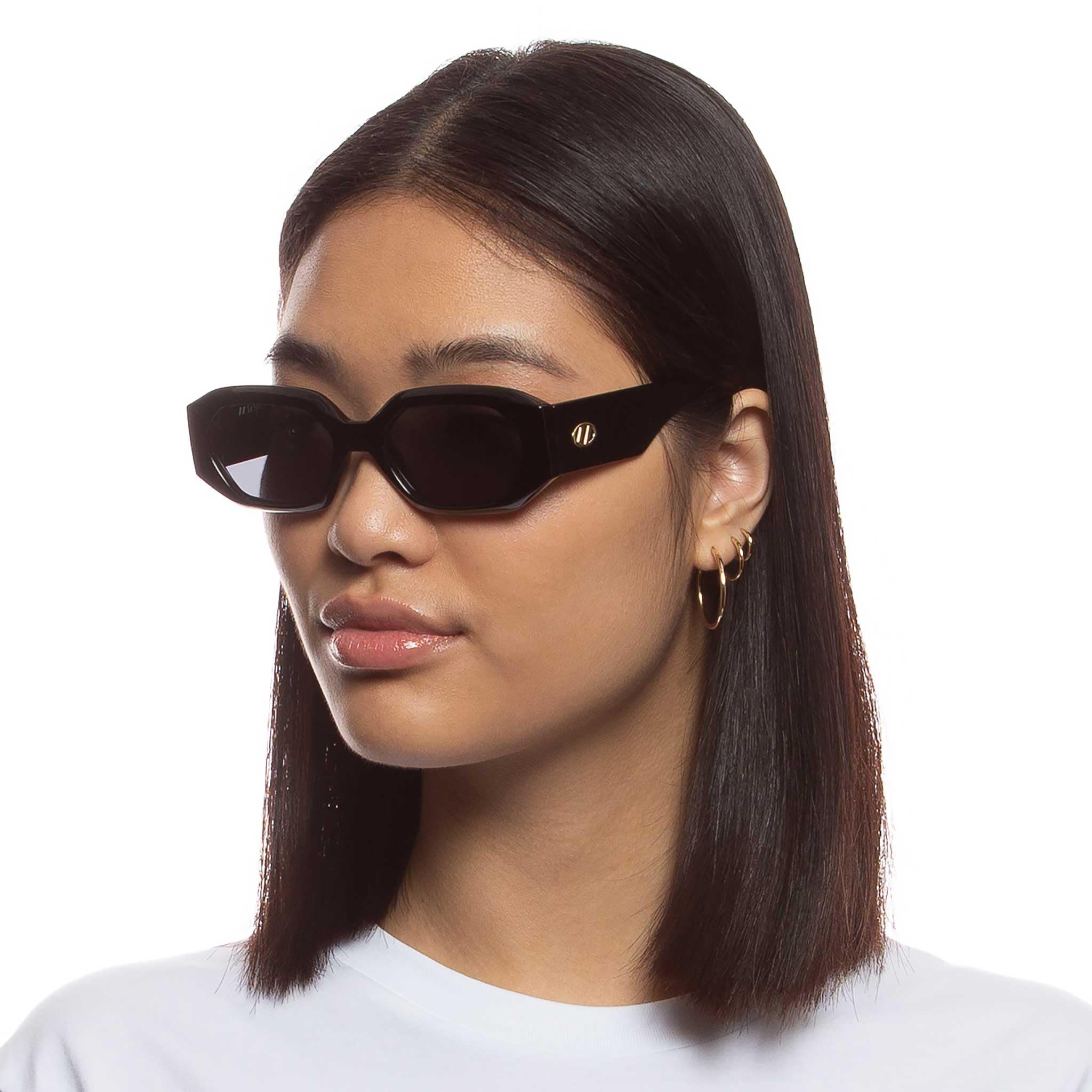 Le Specs Women's Slaptrash Sunglasses, Black, One Size