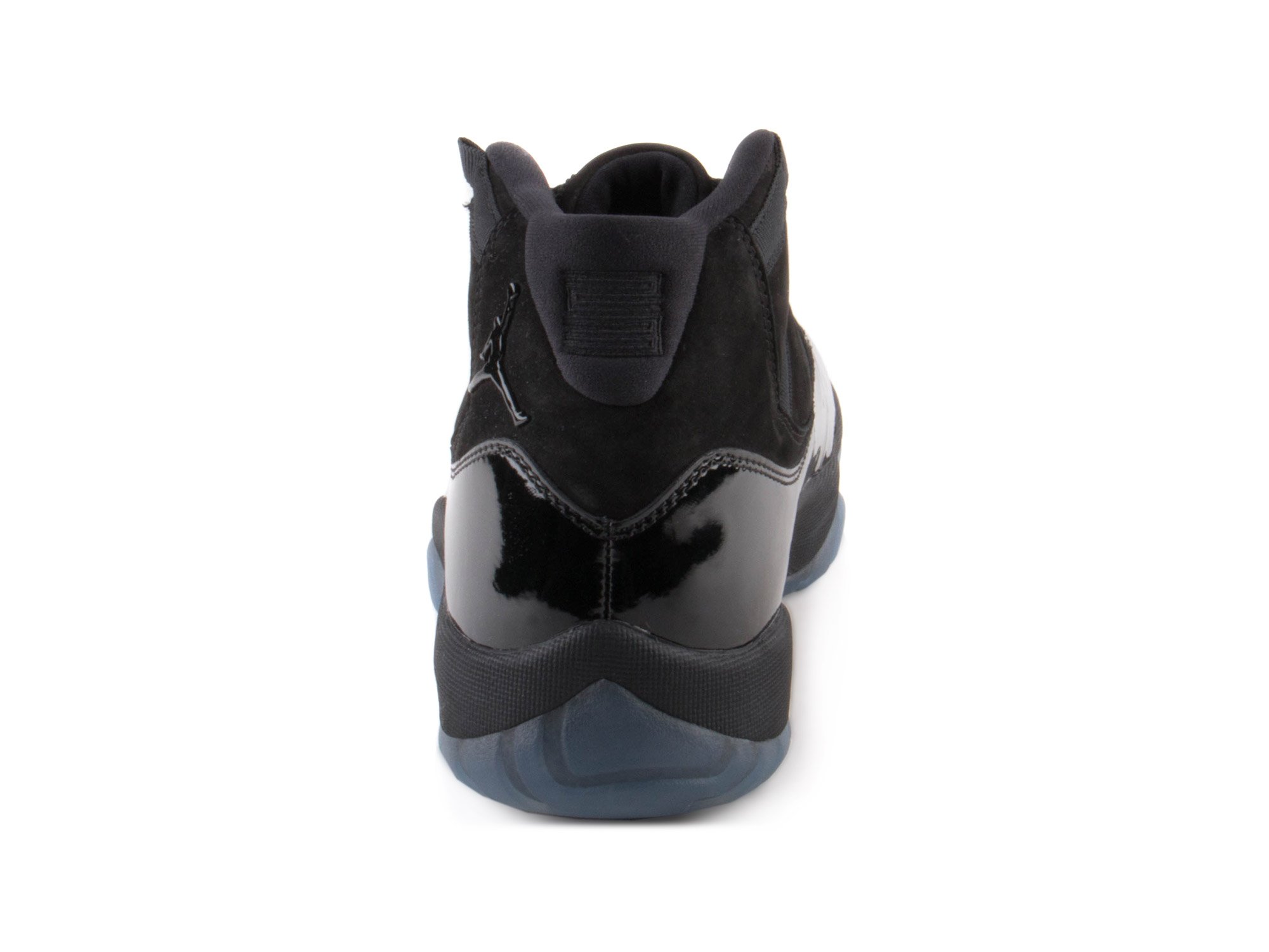 Jordan Mens Air 11 Retro 378037 005 Cap & Gown - Size 9.5 Black/Black/Black