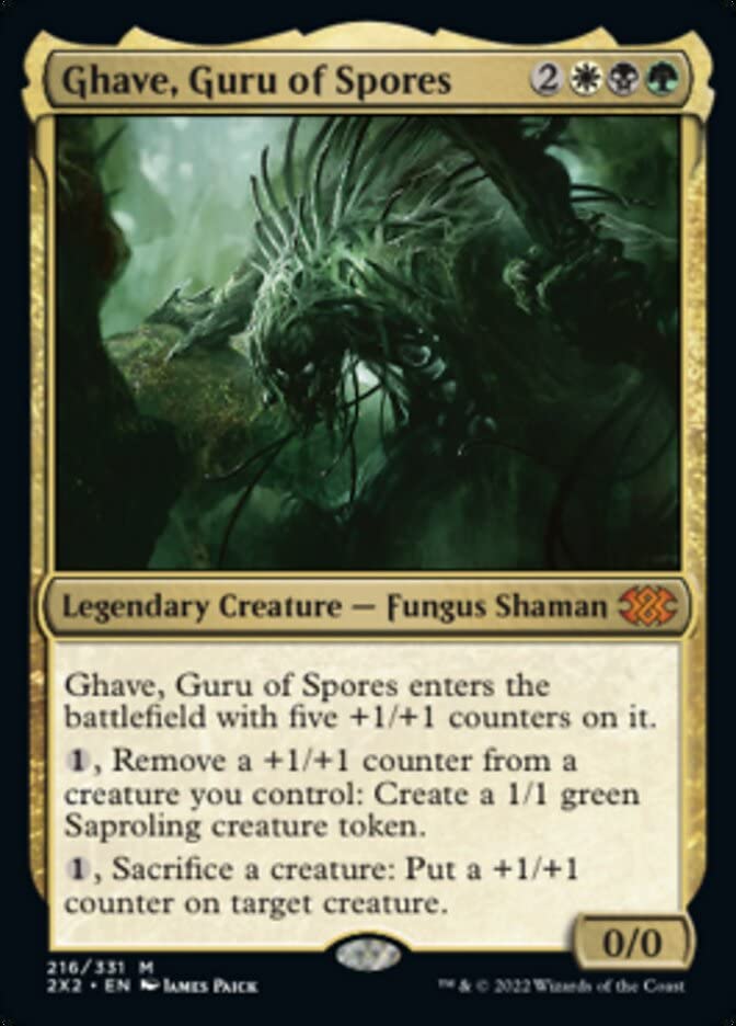 Magic: the Gathering - Ghave, Guru of Spores (216) - Double Masters 2022