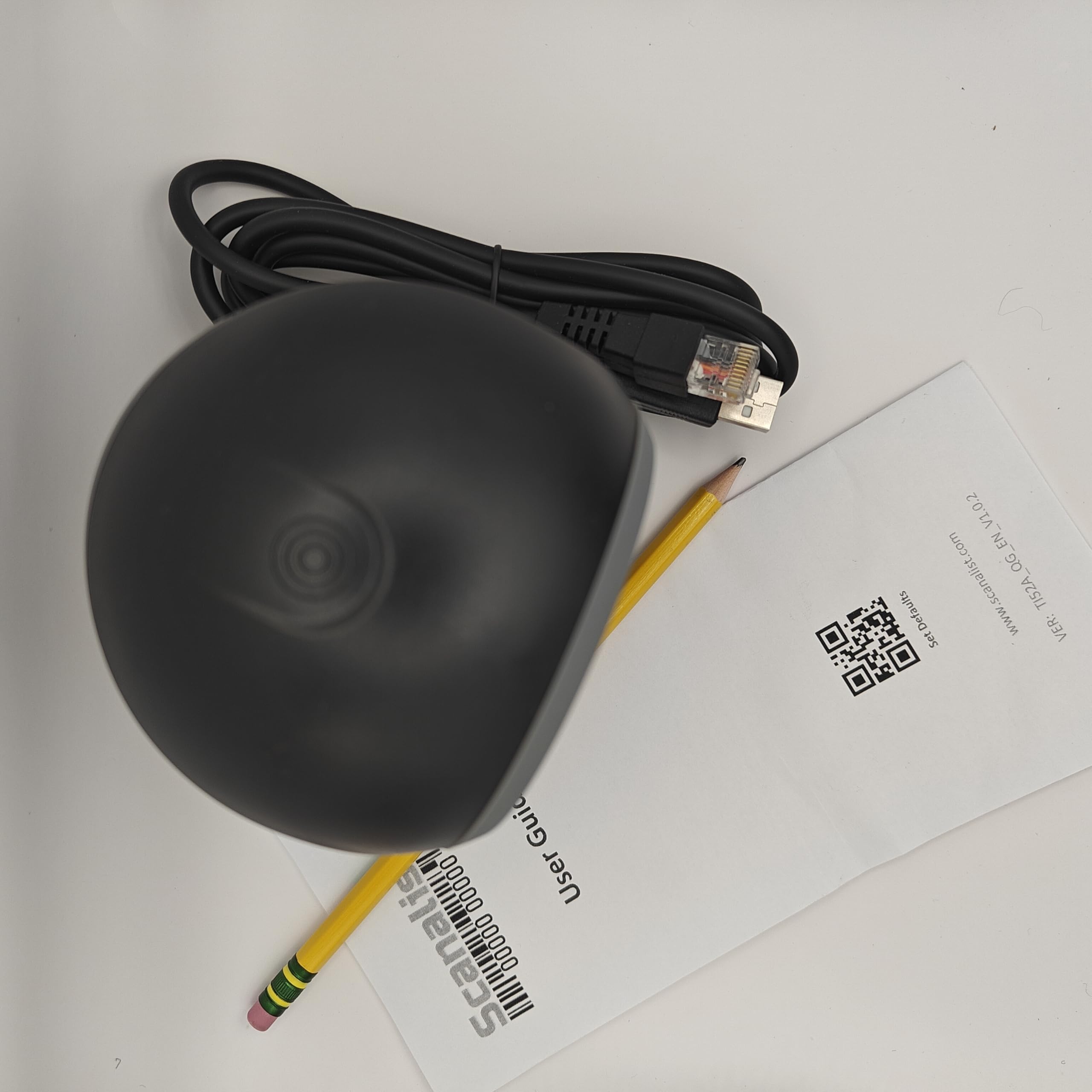 Scanalist Hands-Free Desktop Omnidirectional 1D 2D QR Barcode Scanner