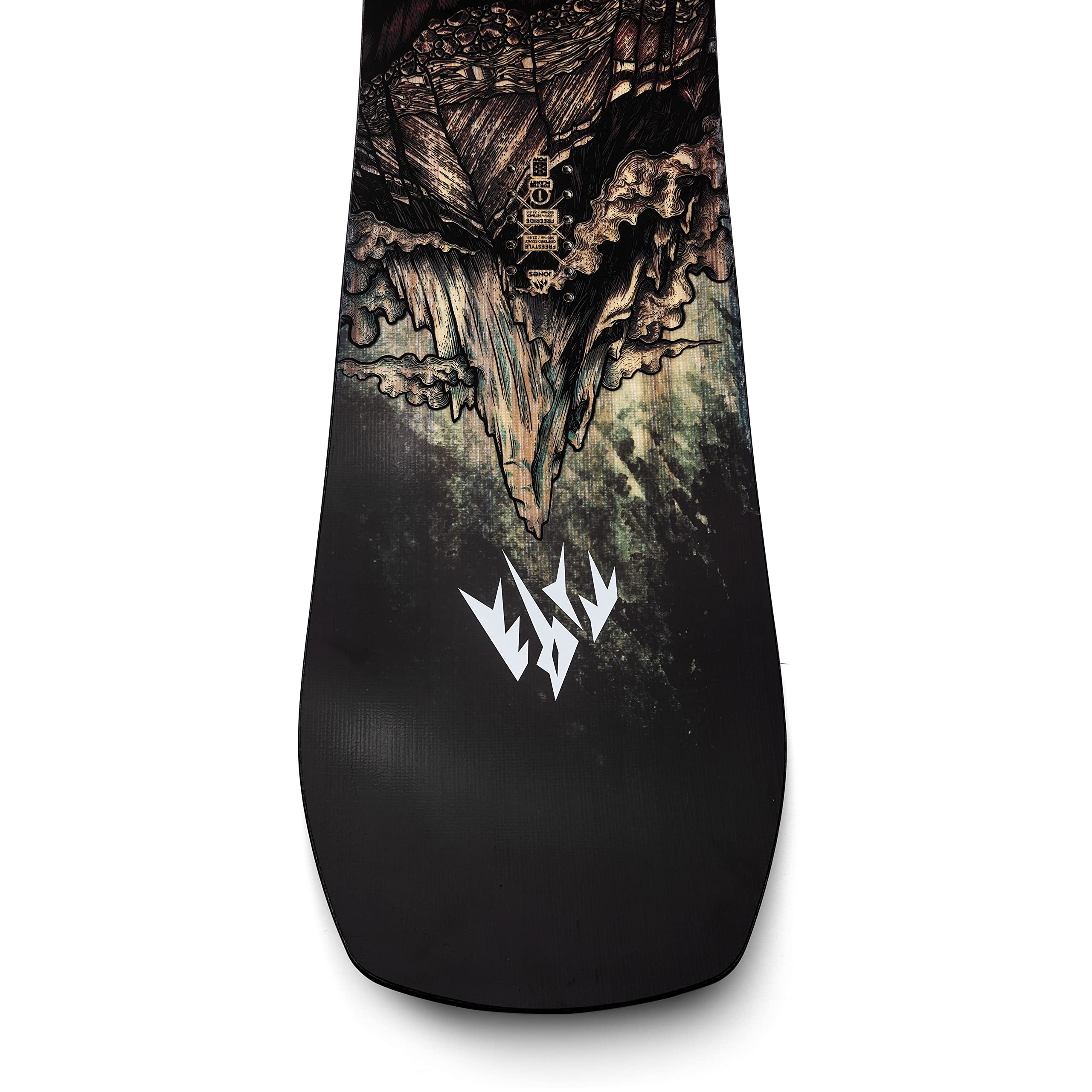 JONES Snowboards Mountain Twin Snowboard, Directional Twin, 159cm, Wide