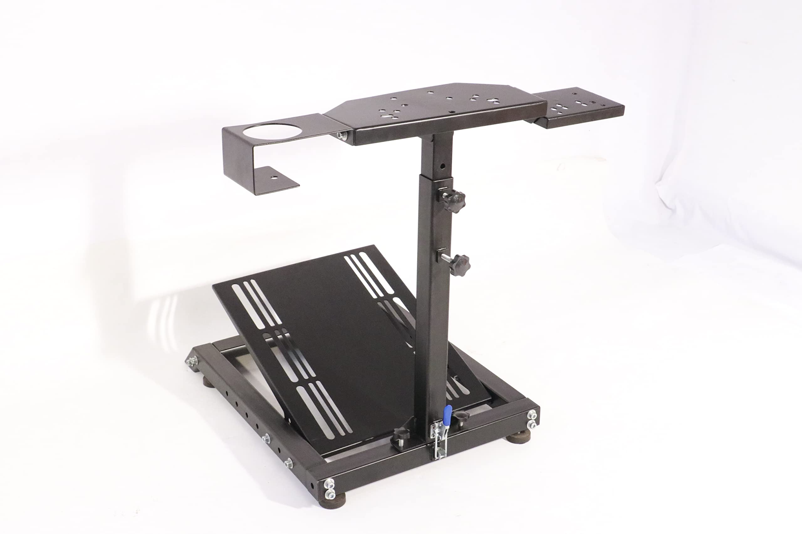 Minneer T248/G923 Racing Wheel Stand Foldable Steering Wheel Adjustable Stand Fit for Logitech G29 G920 G27 G25, Thrustmaster T248X T300RS T150 458 TX Xbox PS4 PS5 PC Only Contains Stand