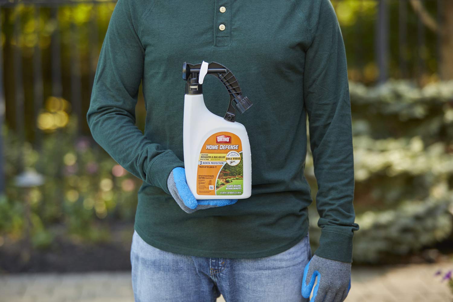 Ortho Home Defense Backyard Mosquito and Bug Killer Ready-To-Spray For Insects, 32 oz.