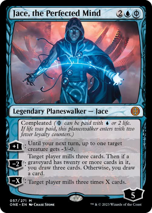 Magic: the Gathering - Jace, The Perfected Mind (057) - Phyrexia: All Will Be One