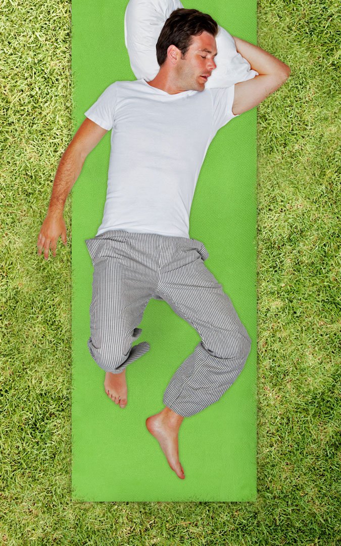 GigaTent Ultralight Foam Outdoor Camping Yoga Mat for Travelling, Camping, and Hiking Green