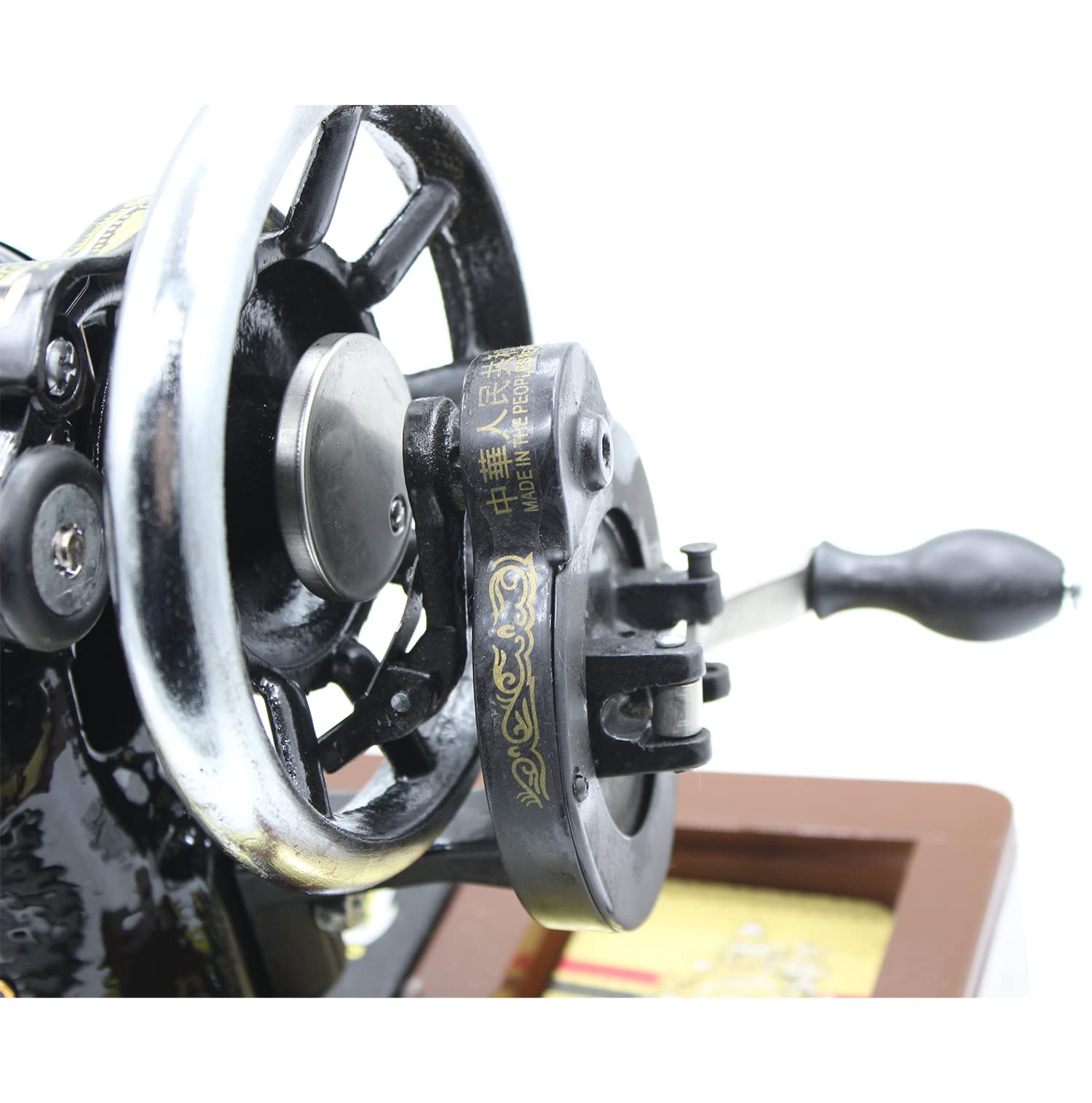 Hand sewing machine, Sewing Machine Manual,Hand Crank Sewing Machine with crank handle Manual Mending For Bags/Clothes/Quilts/Coats