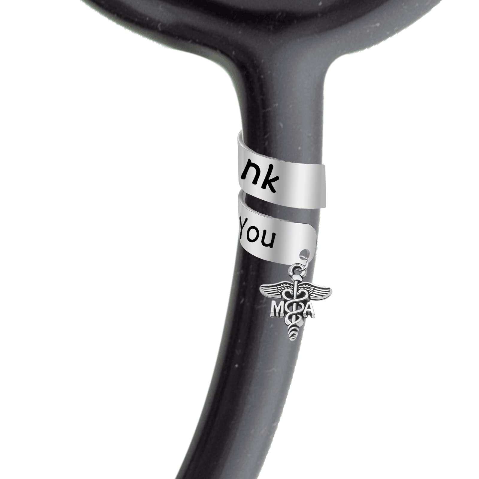 POTIY Medical Assistant Stethoscope ID Tag MA Stethoscope ID Tag Medical Student Charm Medical Life (MA)