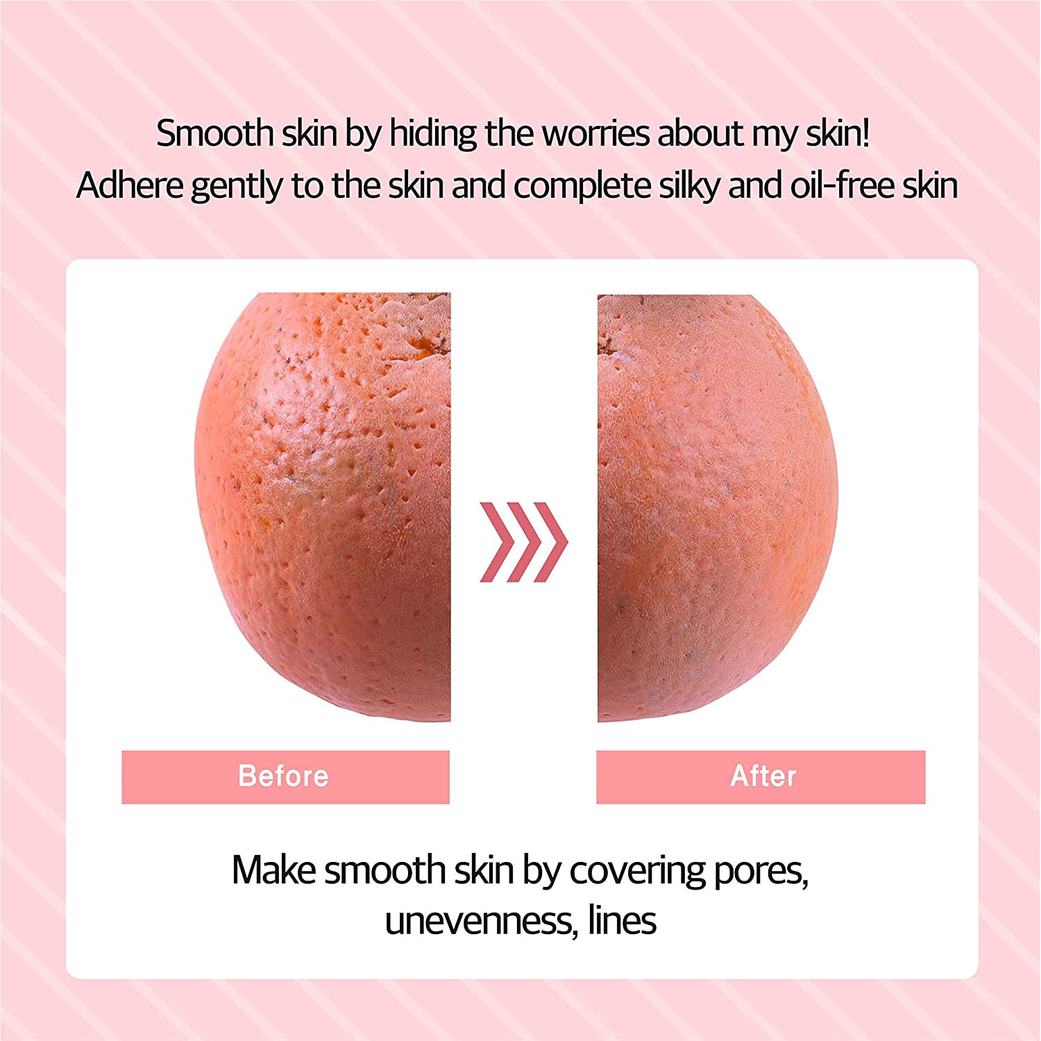 Korean Makeup Blur Stick Face Primer - Pore Minimizer and Reducer for Your Face - More Energetic Eyeshadow, Eyelid and Eye Details - With Hydrating Calamine Base for Oily Skin and Sensitive Acne Skin