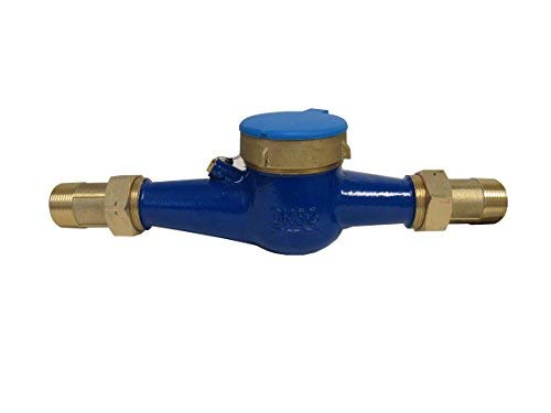 PRM 2 Inch NPT Multi Jet Water Meter, Brass Body - Not for Potable Water