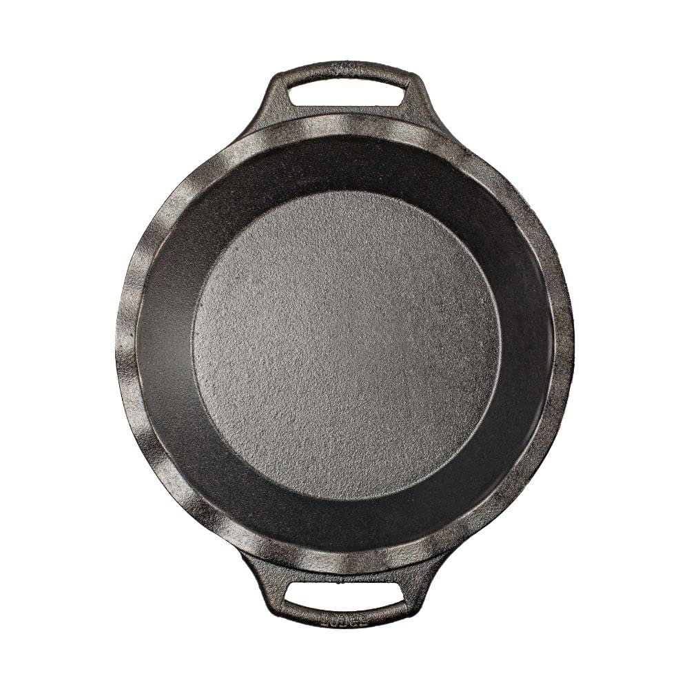 Lodge Cast Iron Pizza Pan, 15 inch and Pie Pan 9 Inch