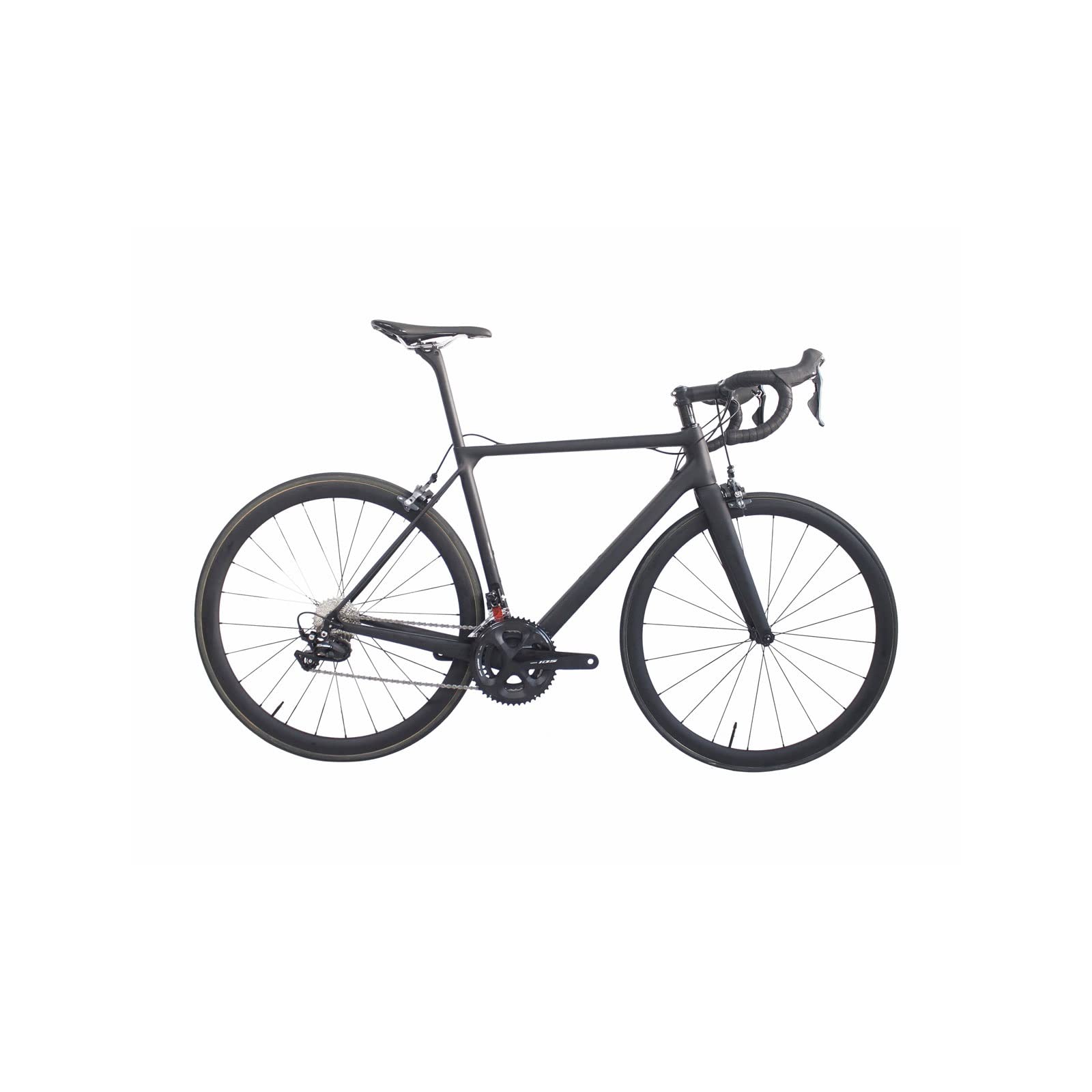 KOWMzxc Bikes for Men Carbon Fiber Road Bike Complete Bike with Kit 11 Speed (Size : Medium)
