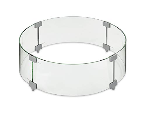 Outdoor GreatRoom Round Glass Guard
