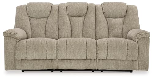Signature Design by Ashley Hindmarsh Power Reclining Sofa, 86" W x 44" D x 42" H, Gray