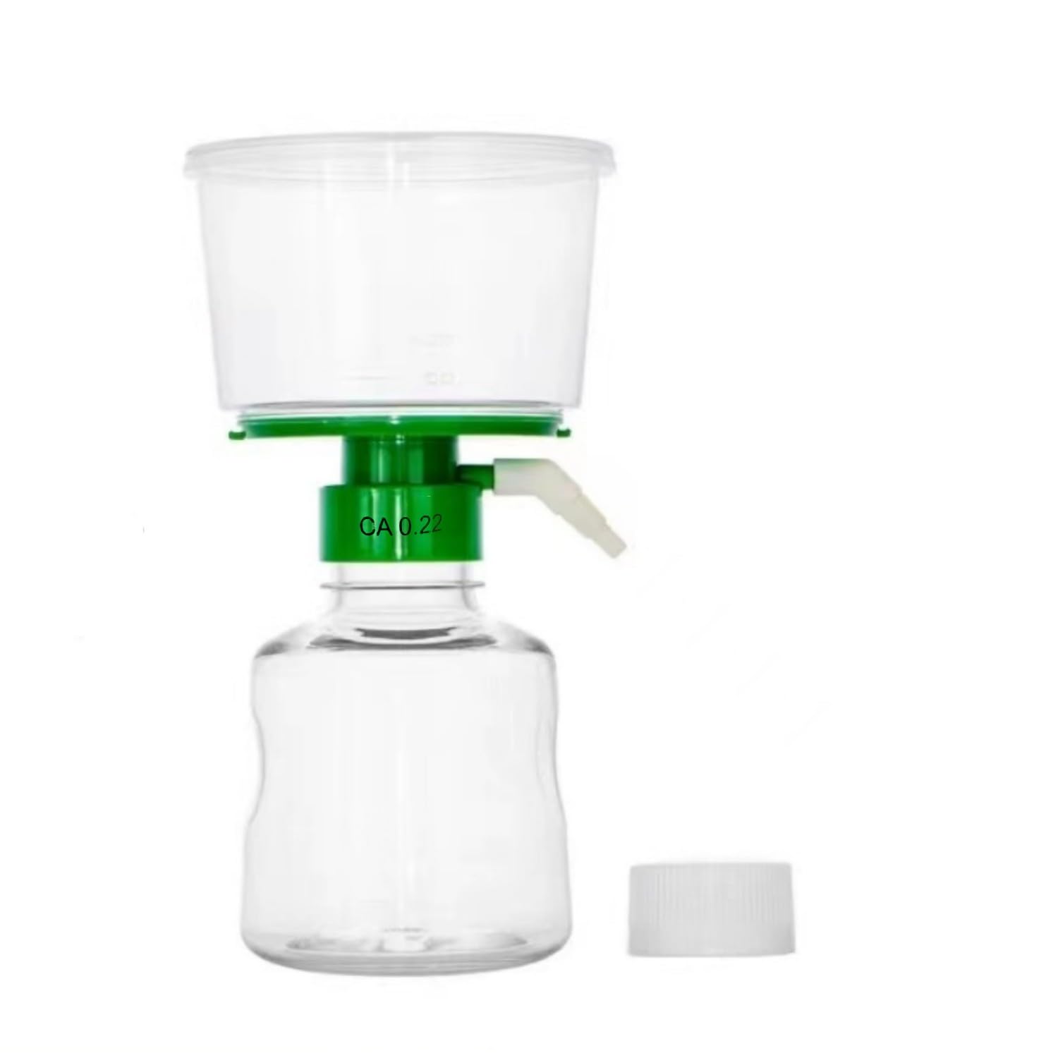 QOAEZK 250ML Sterile Vacuum Filter Units with 0.22um PES Membrane, Individually Wrapped