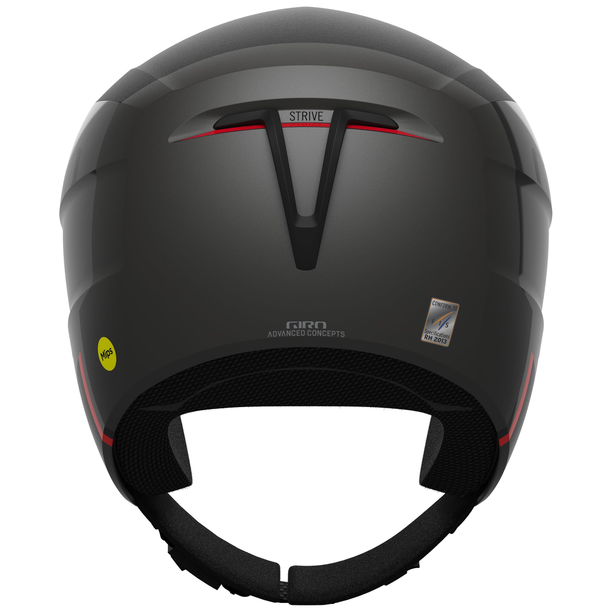 Giro Strive Mips Race Ski Helmet for Men, Women & Youth - Matte Black - L (57-59 cm)