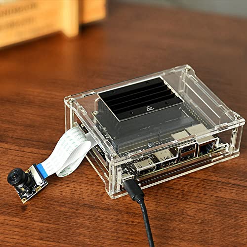 QONIA Acrylic Case for Nano 2GB Kit Development Board Protective Shell