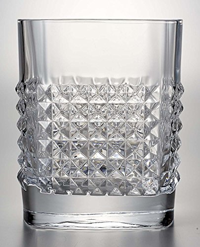 Luigi Bormioli Mixology 12.75 oz Elixir Double Old Fashioned Glasses, Set of 4, Clear