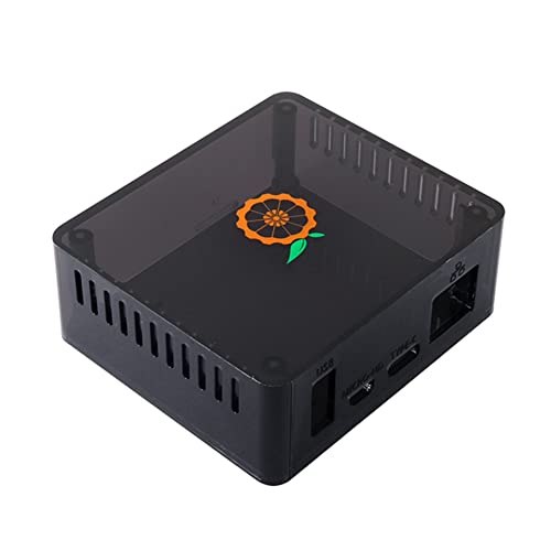 QONIA for Orange Zero 2 ABS Black Case, Cannot Hold Expansion Board,Only The Development Board Can Be Installed