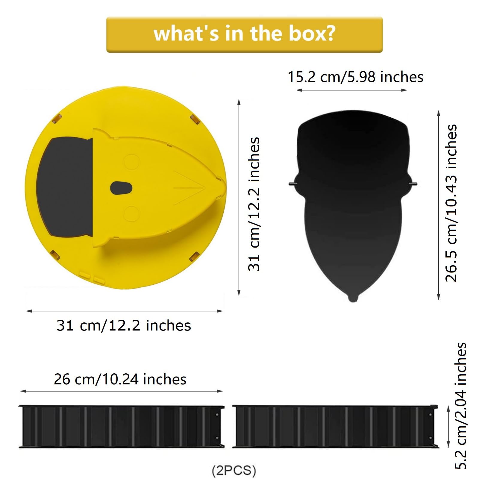 Mouse Trap Bucket Flip Lid,Mouse Rat Trap Bucket Lid,Auto Reset Multi Catch Humane Rat Trap for Indoor Outdoor | 5 Gallon Bucket Compatible | Mice Mouse Trap Bucket Lid (3Pack) a3