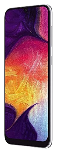 Samsung Galaxy A50 A505G 64GB Duos GSM Unlocked Phone w/Triple 25MP Camera - White (Renewed)
