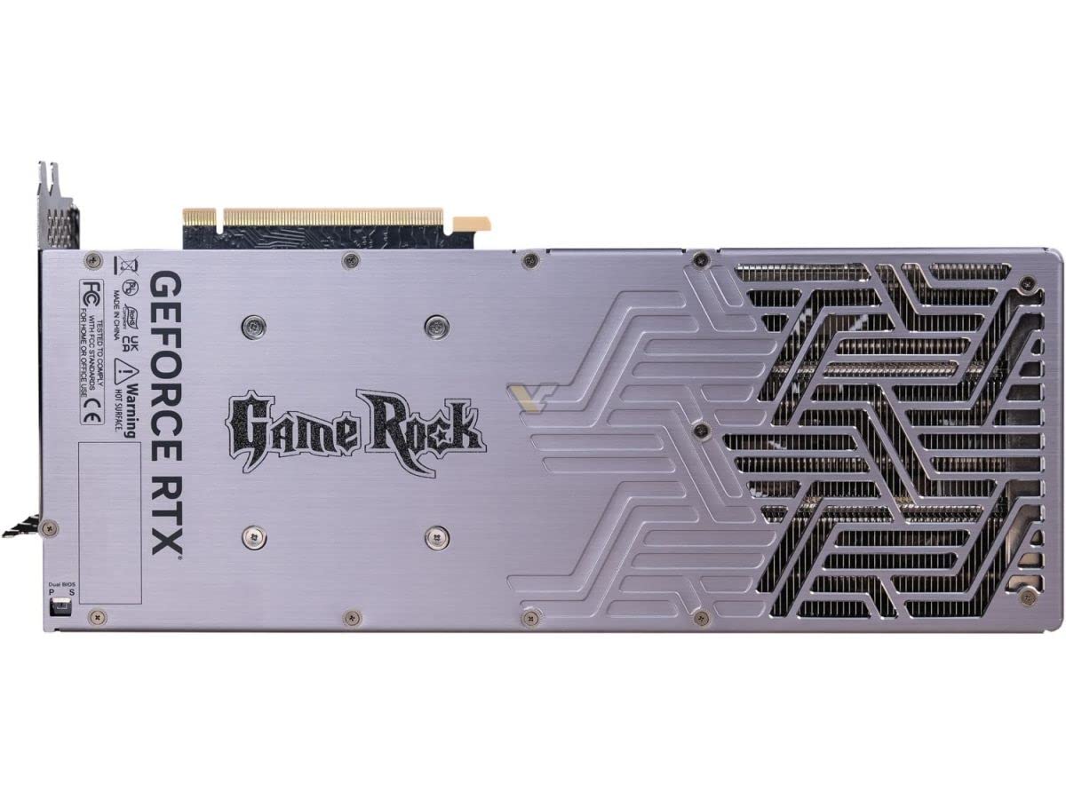 Palit GeForce RTX 4080 GameRock OC 16GB GDDR6X Graphics Card with ARGB SYNC, 9728 Core, 2205 MHz GPU, 2640 MHz Boost, 3X DisplayPort, HDMI
