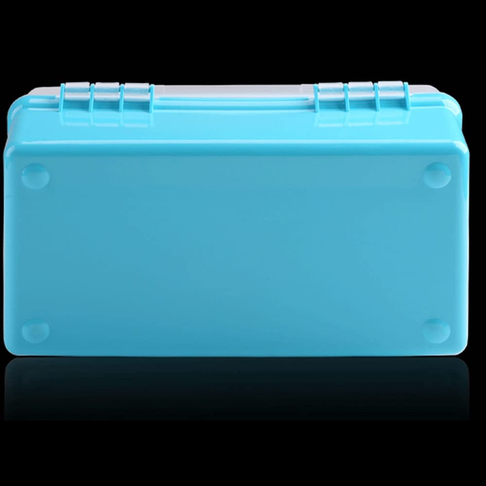 LMMDDP Fishing Gear Accessories Storage Box Portable Box Multifunctional Plastic Three-layer Fishing Tool Box Storage Box