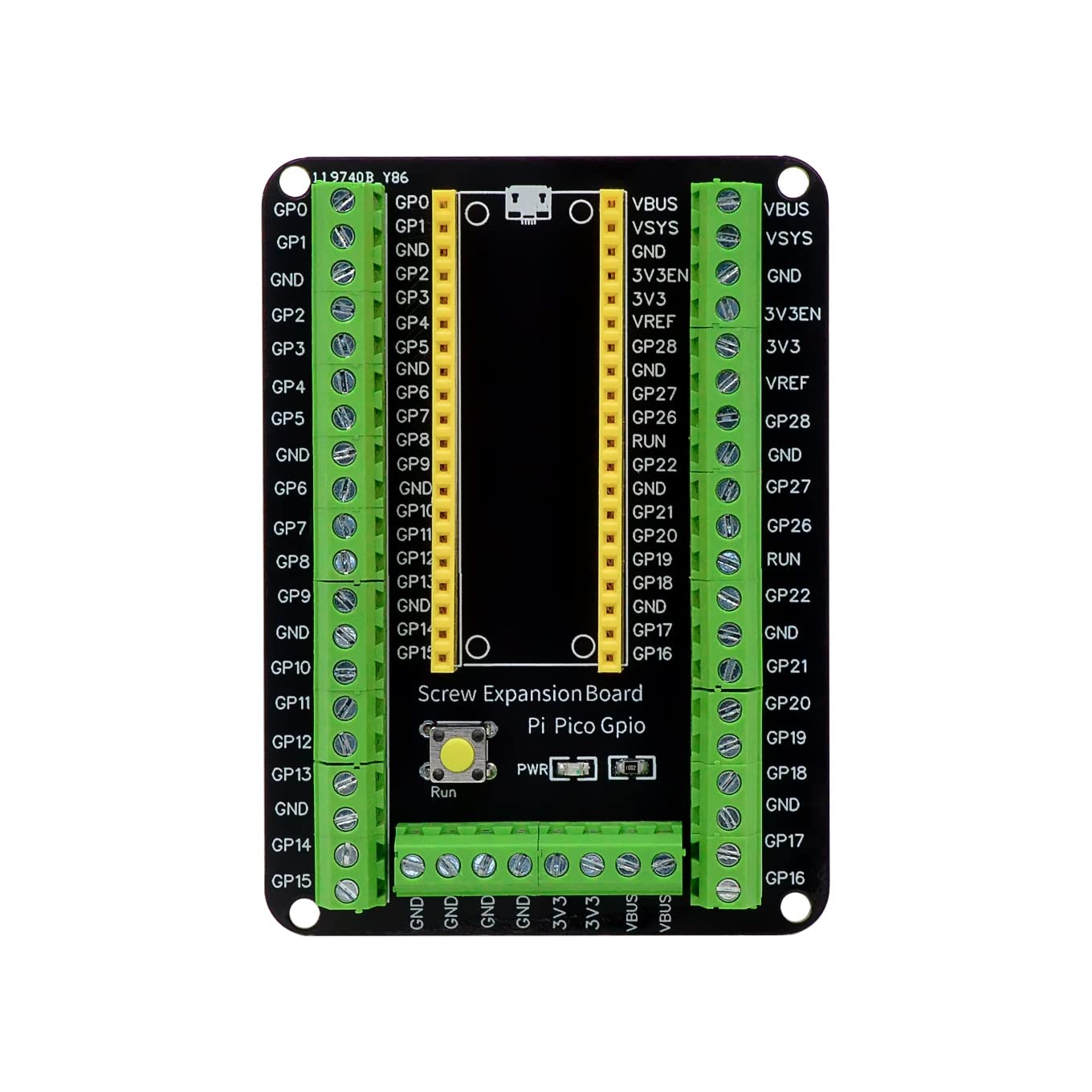 Printer Accesstories Applicable to Raspberry PI Pico Terminal Extension Board RaspberryPi Development Board GPIO Sensor - (Color: GPIO Sensor)