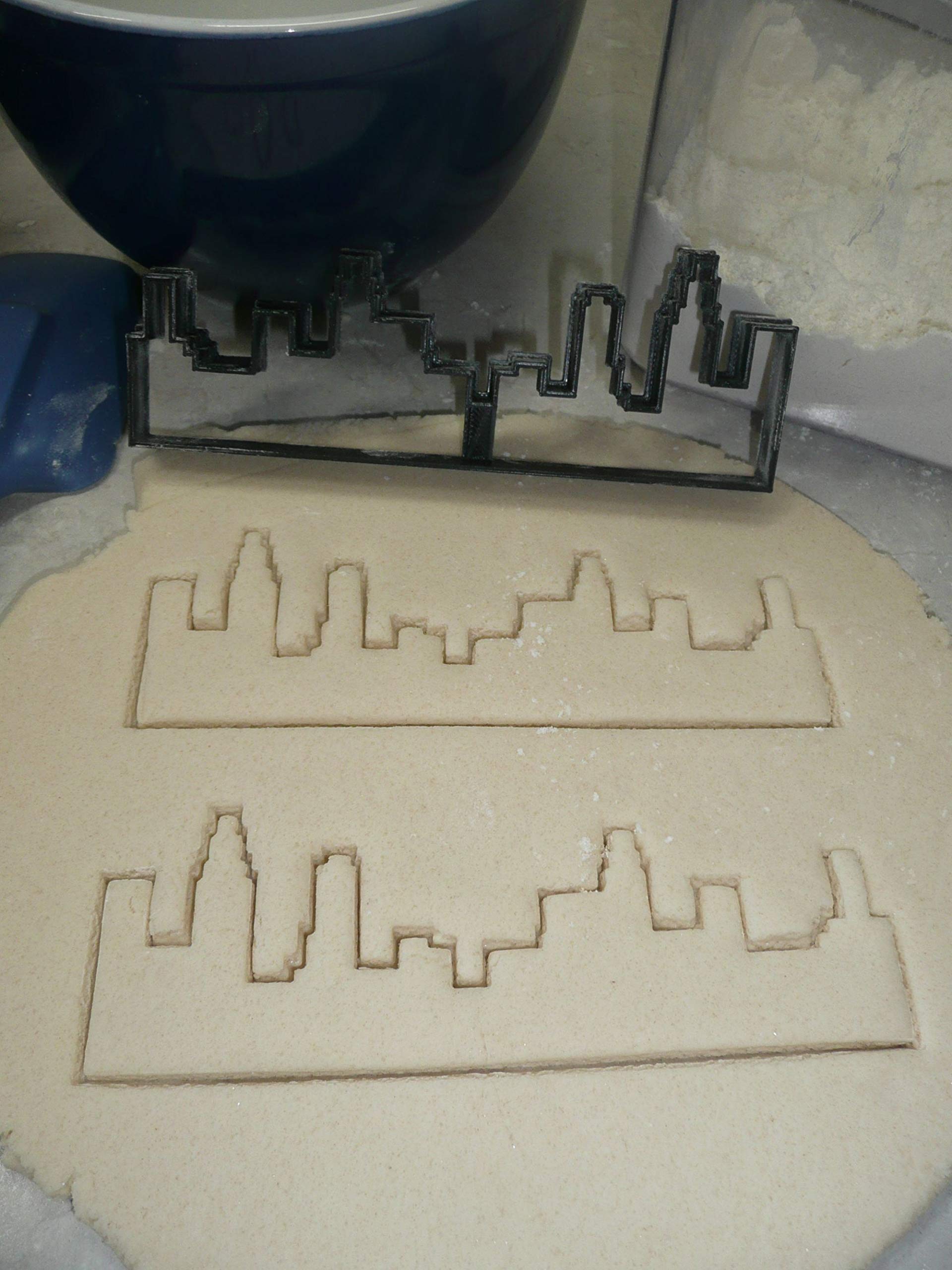 NEW YORK CITY SKYLINE BIG APPLE SKYSCRAPER BUILDING HORIZON COOKIE CUTTER MADE IN USA PR4114