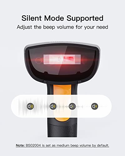 Officelab Barcode Scanner, 1D USB Handheld Barcode Reader, Screen Scanning, BS02004