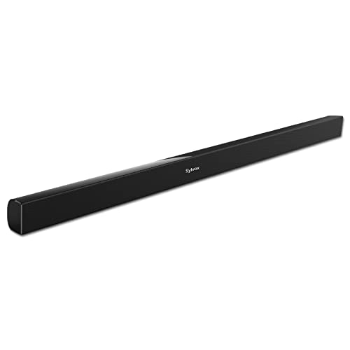 SYLVOX 55” Outdoor TV with 60W Waterproof Soundbar & Wall Mount, 4K Weatherproof TV, IP55 Waterproof TV & IP65 Bluetooth Speaker, 1000nits Brightness for Partial Sun Areas