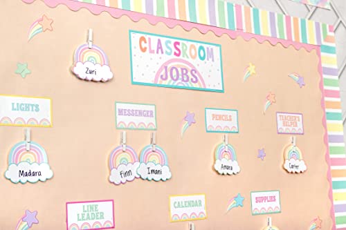Teacher Created Resources Pastel Pink Scalloped Border Trim