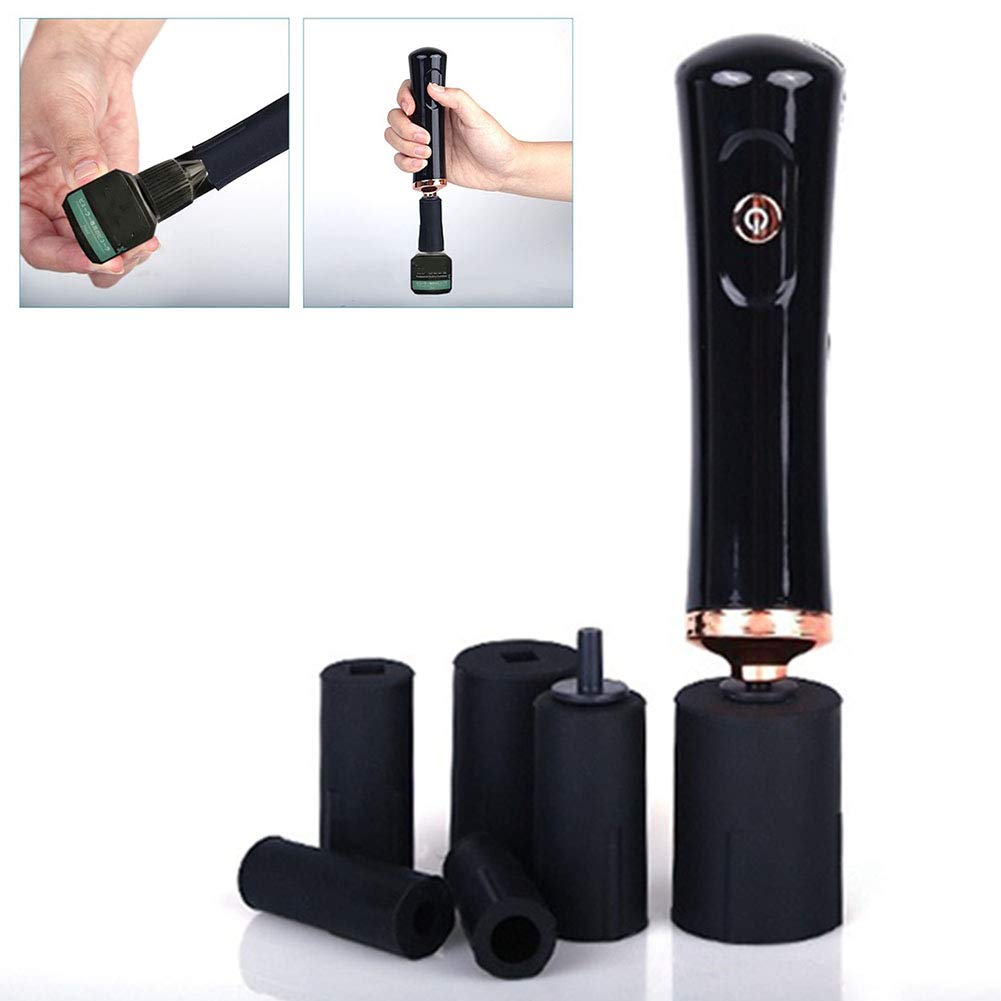 Laipi Electric Eyelash Shaker - Portable Electric Eyelash Glue Shaker Nail Polish Shaking Machine, Eyelash Glue Decanter Waterproof Handsfree Lightweight Automatic Electric Shaker