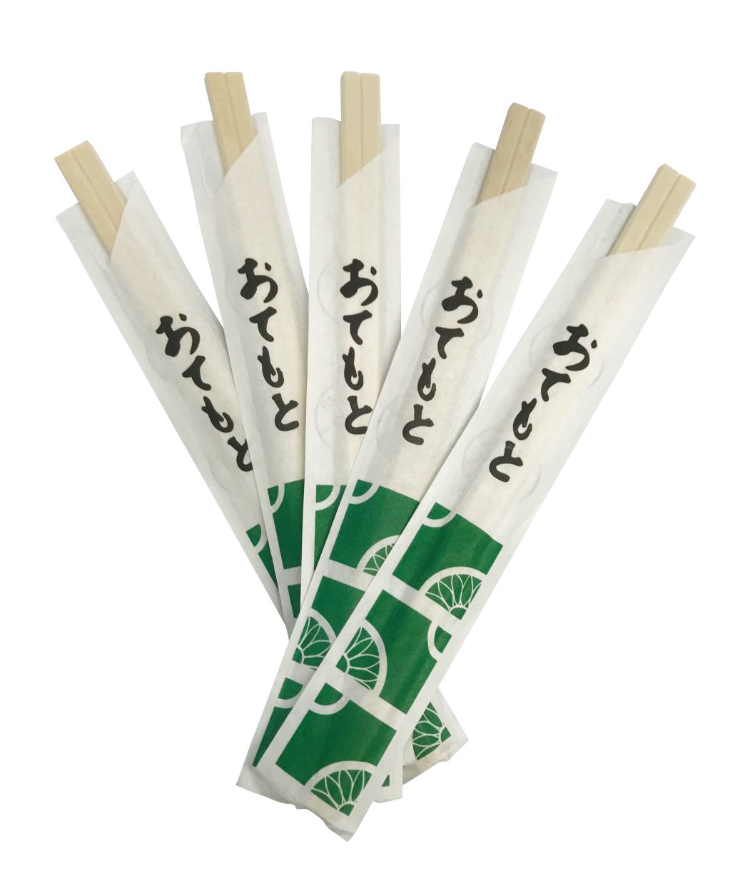 KingSeal 8 Inch Natural Poplar Wood Chopsticks, Indiv. Wrapped in Paper Sleeve, Bulk Pack - 80 Pairs (2 Packs of 40 Pairs)