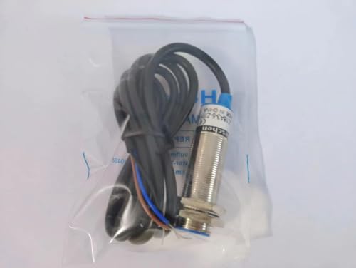 Heschen M18 Capacitive Proximity Sensor Switch Shield Type LJC18A3-5-Z/BX Detection 5mm 10-30VDC 200mA NPN Normally Open(NO) 3 Wires