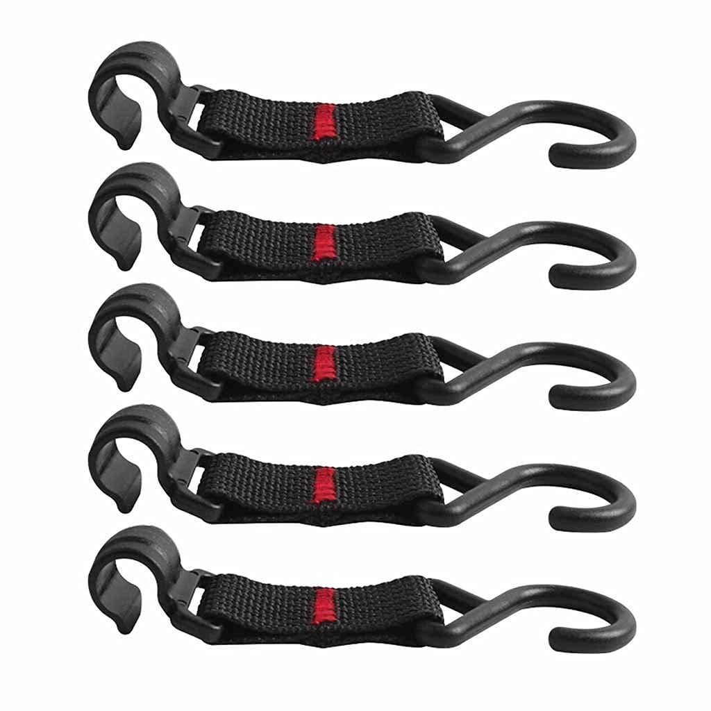 LMMDDP Outdoor Camping Moveable Storage Hook Detachable Hanging Hook S-Shaped Nylon Hook (Size : L)