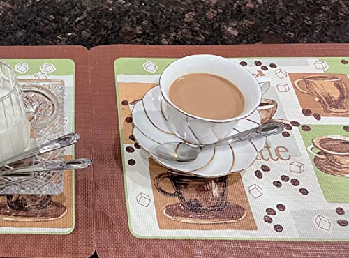 Teaspoon 12 Pieces Flatware Set Stainless Steel Cutlery Tableware Silverware Dinnerware Dishwasher Safe