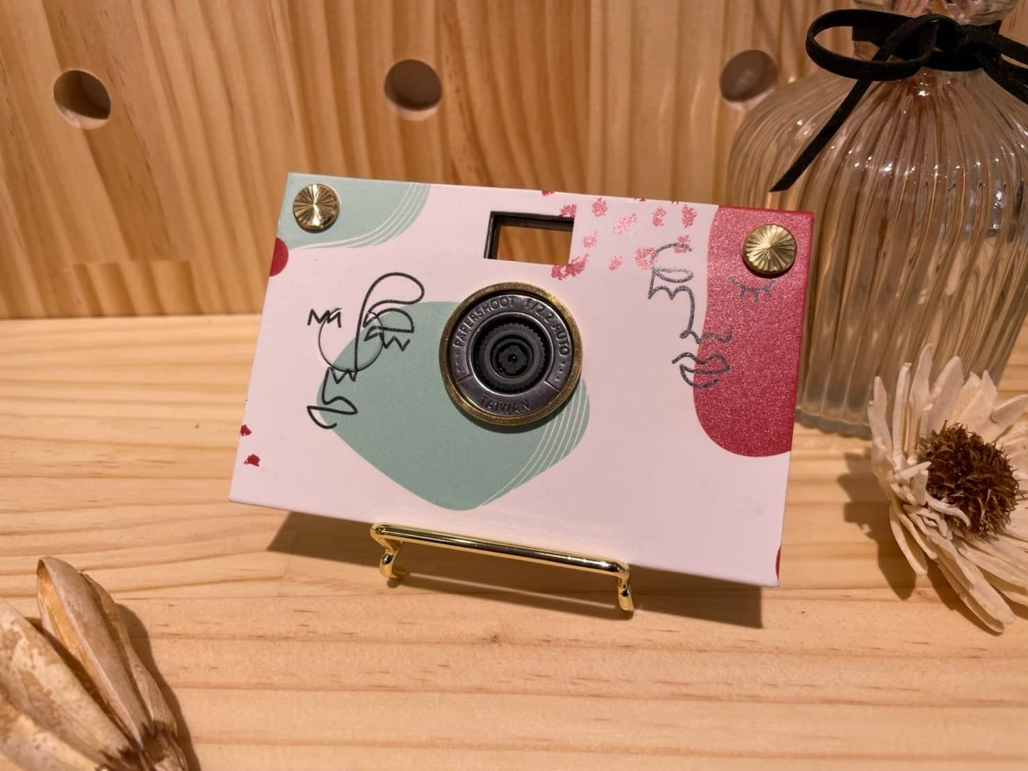 Paper Shoot Camera | Case Only - (Multiple Designs) Minimalism Faces