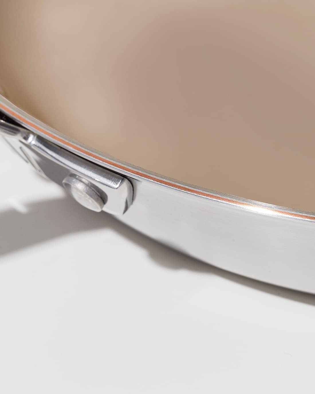 Material, The Copper Coated Pan, Durable, Clean Nonstick, Long Lasting, Dune