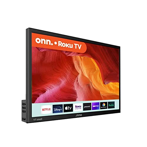ONN 24-Inch Class HD LED Smart TV 720p Resolution, 60 Hz Refresh Rate, DLED Display + Free Wall Mount (No Stands) 100012590 (Renewed)